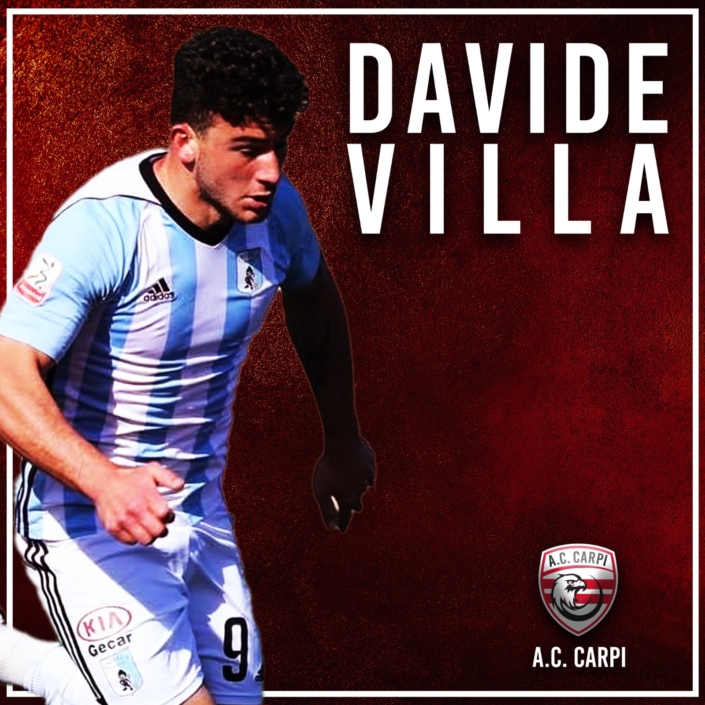 Mercato: Davide Villa è un nuovo calciatore dell'AC Carpi - A.C. CARPI