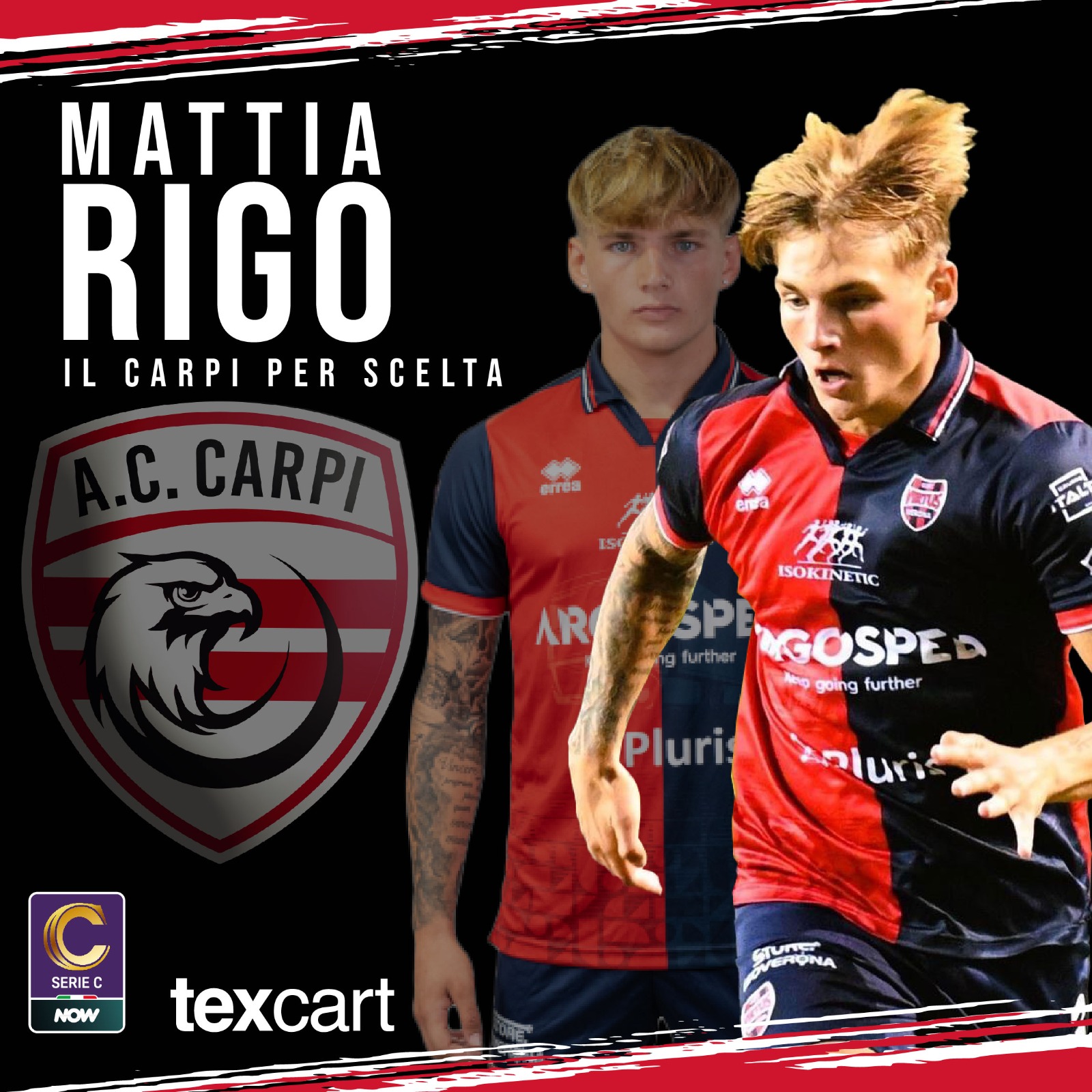 Mercato: Mattia Rigo è un nuovo calciatore dell'AC Carpi - A.C. CARPI